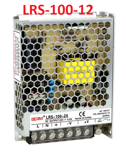 Fuente de Alimentacion Conmutada con Entrada AC220V, Salida 12VDC, 8.5A ...
